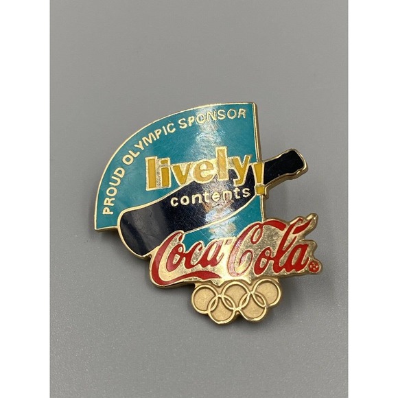 Coca Cola | Accessories | Vintage Coca Cola Proud Olympic Sponser ...